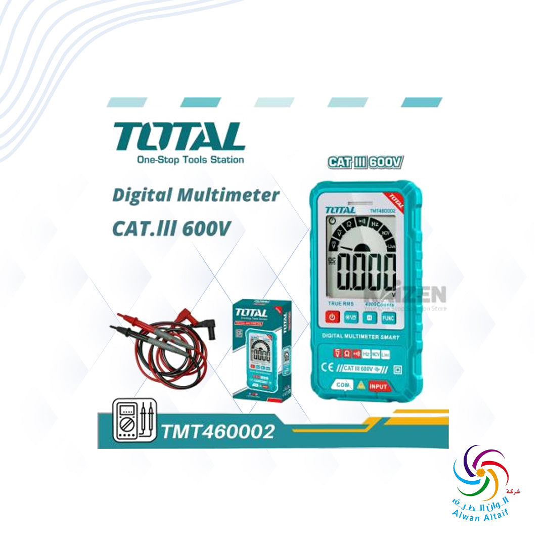 TOTAL جهاز رقمي متعدد TMT460002 – شركه الوان الطيف